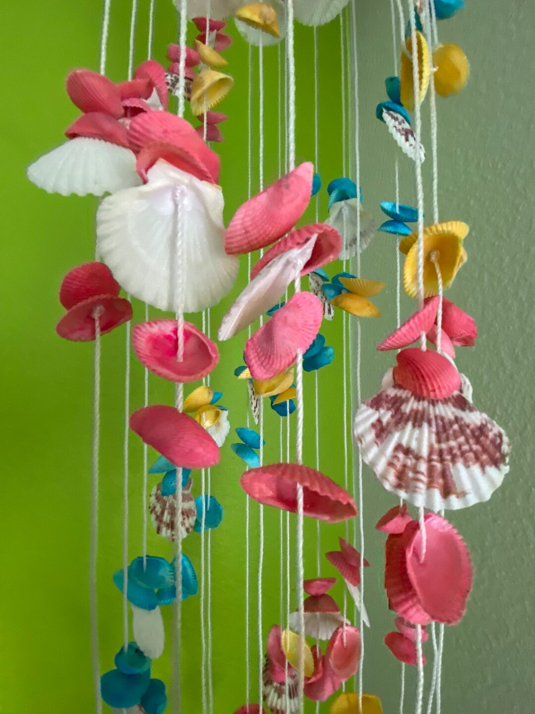 Shell Wind Chime Mobile Sea Beach Decoration Garden Suncatcher Dream ...