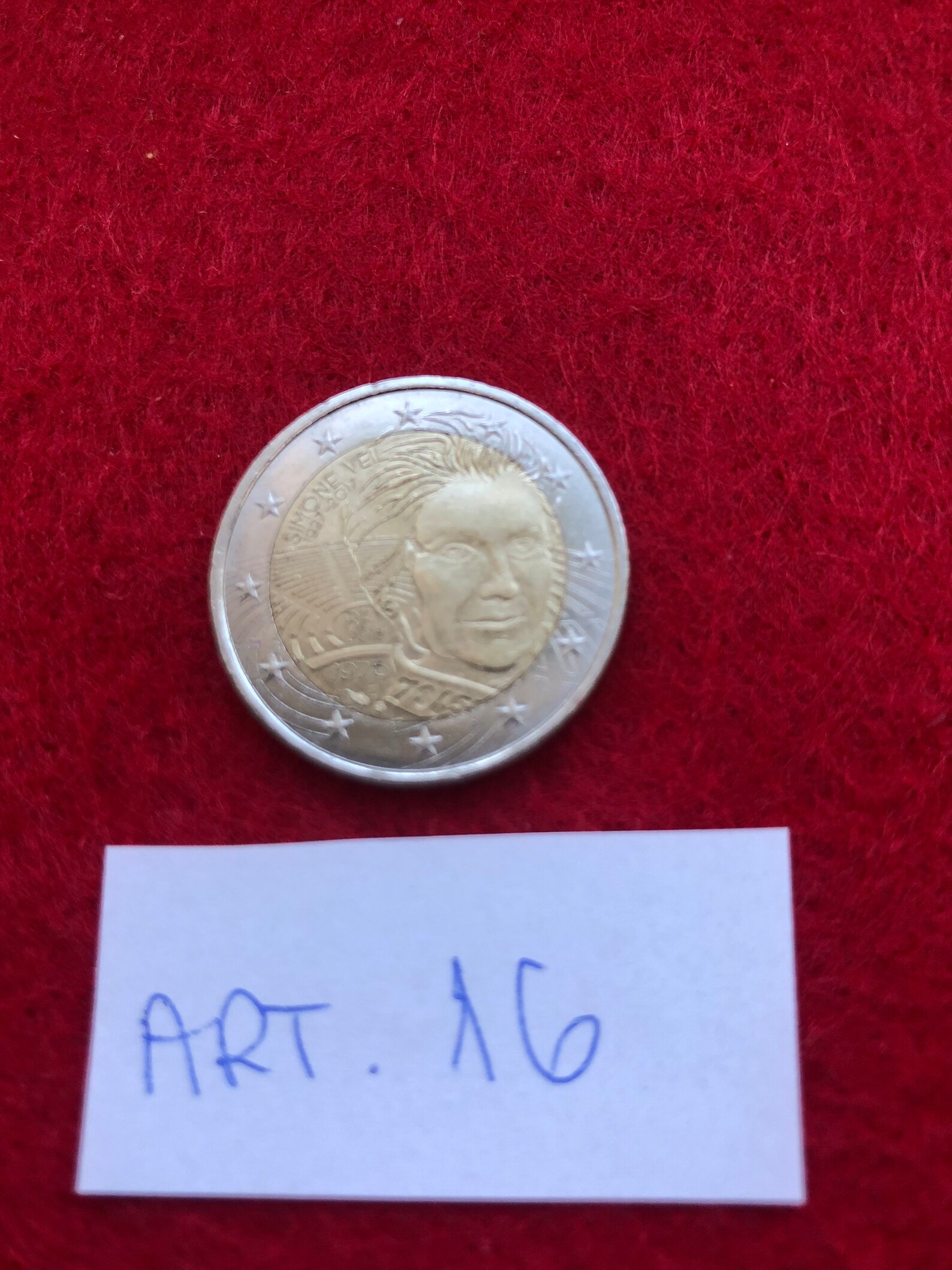 France 2 Euro 2018 Simone Veil Coin Coins Collector Coin - Etsy