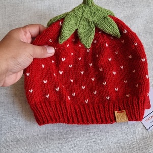 Fruits Hat, Fruit Knit Hat, Apple Hat, Pumpkin Hat, Strawberry Hat ...
