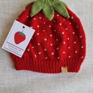 Fruits Hat, Fruit Knit Hat, Apple Hat, Pumpkin Hat, Strawberry Hat ...
