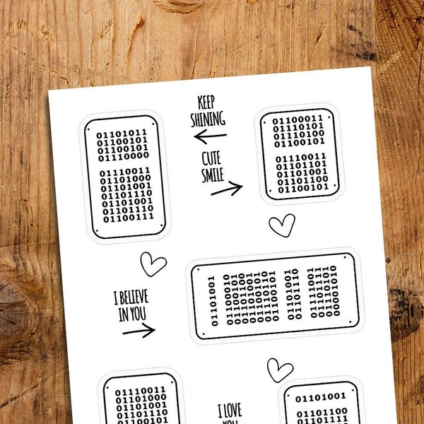Binary Code - Etsy