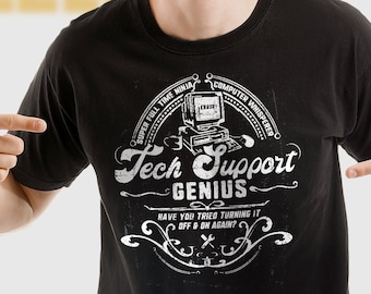 Tech Support Shirt | Etsy