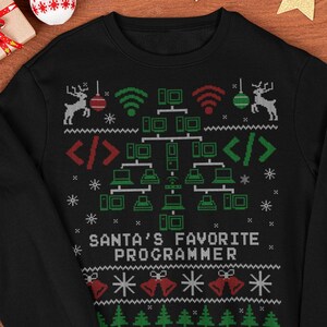 Sql Santa Jumper - Etsy UK