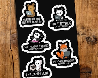 Cyber Security John the Ripper Stickers - Etsy