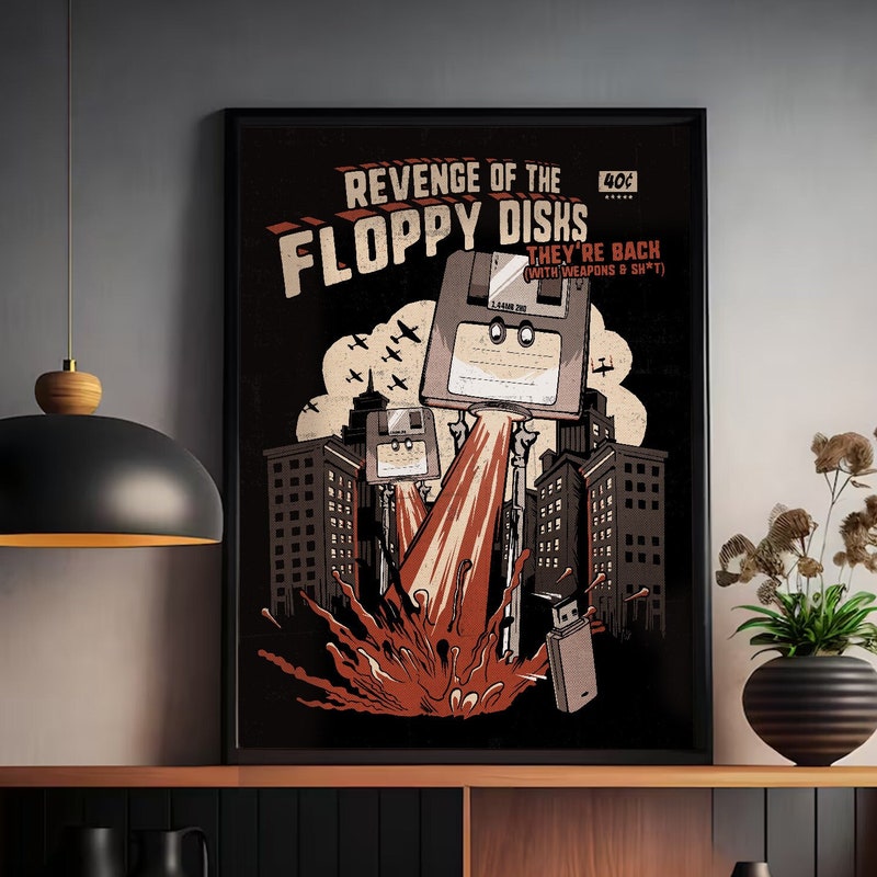 Floppy Disk Art - Etsy