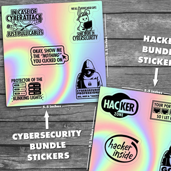 Cyber Security Sticker - Etsy