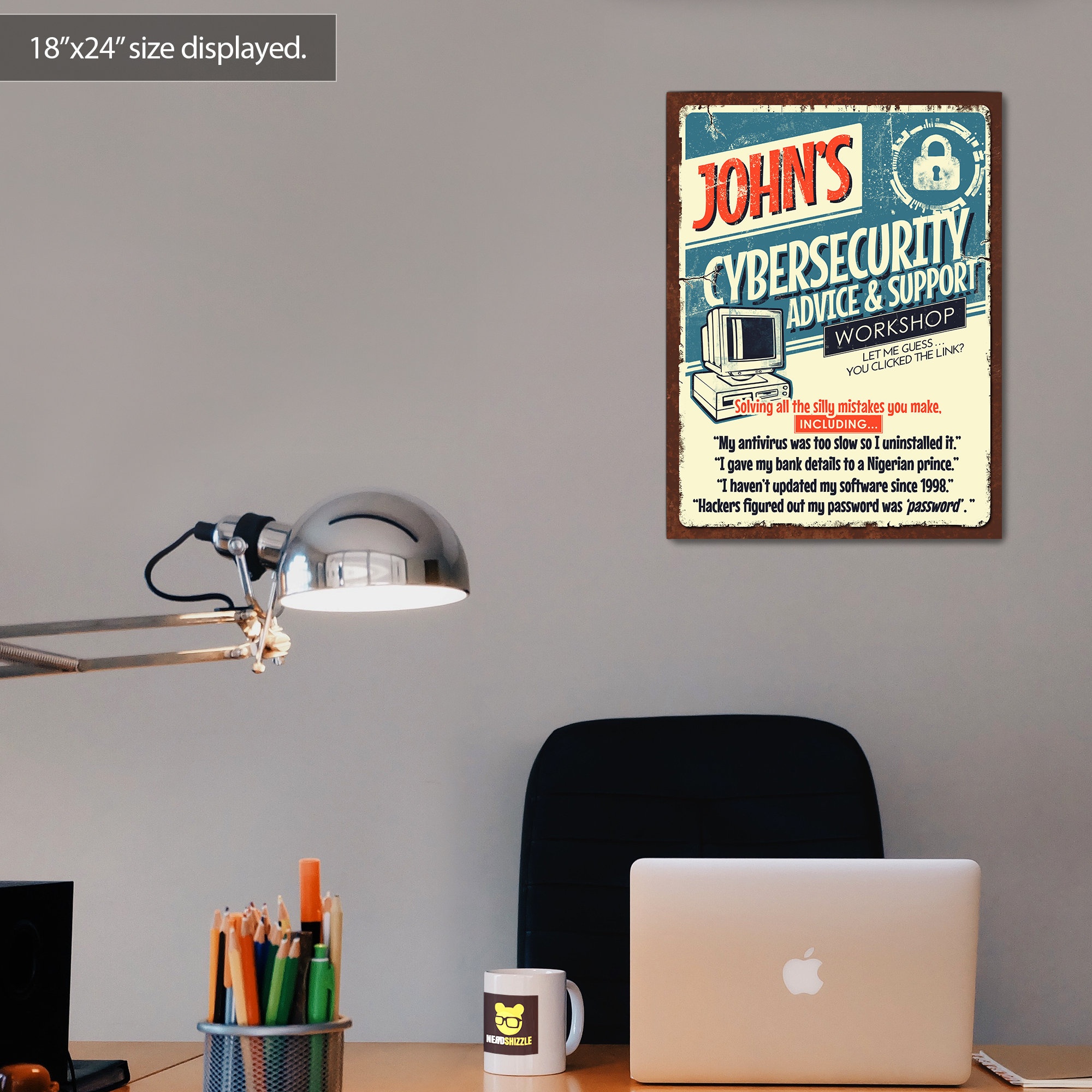 Cybersecurity Advice & Support Infosec Funny Poster Wall Art - Etsy