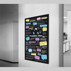 Programmer Jokes Poster - the Best and Worst Software Developer Jokes ...