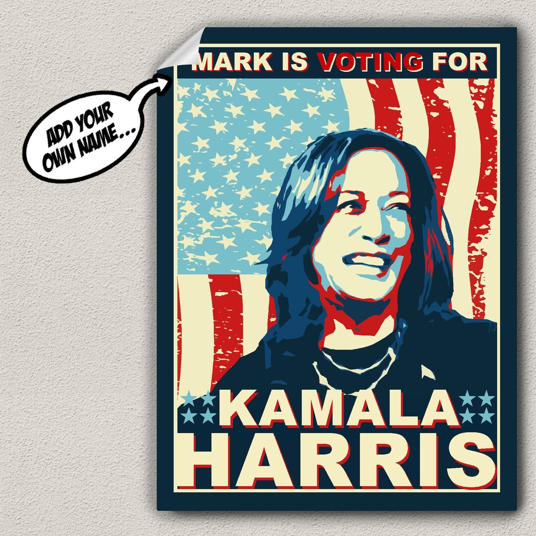 Kamala Harris 2024 pôster personalizado Harris 2024 Wall Art - Etsy ...