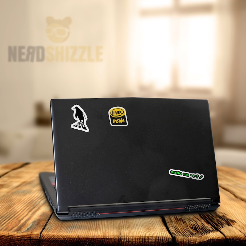 Linux Stickers Pack Linux Inside Powered by Linux Stickers Pack of 9 - Etsy