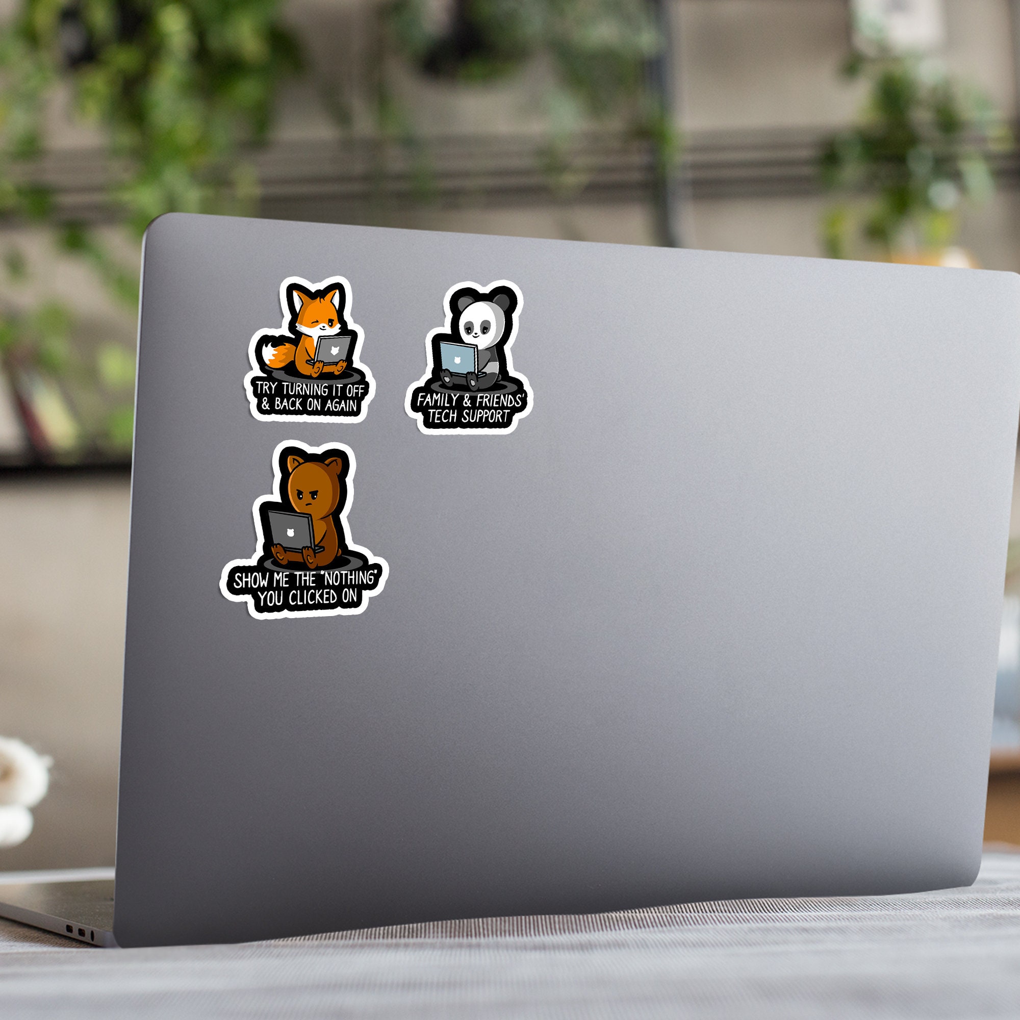 Tech Support IT Guy Tech Humor Laptop Sticker Sheet - Etsy