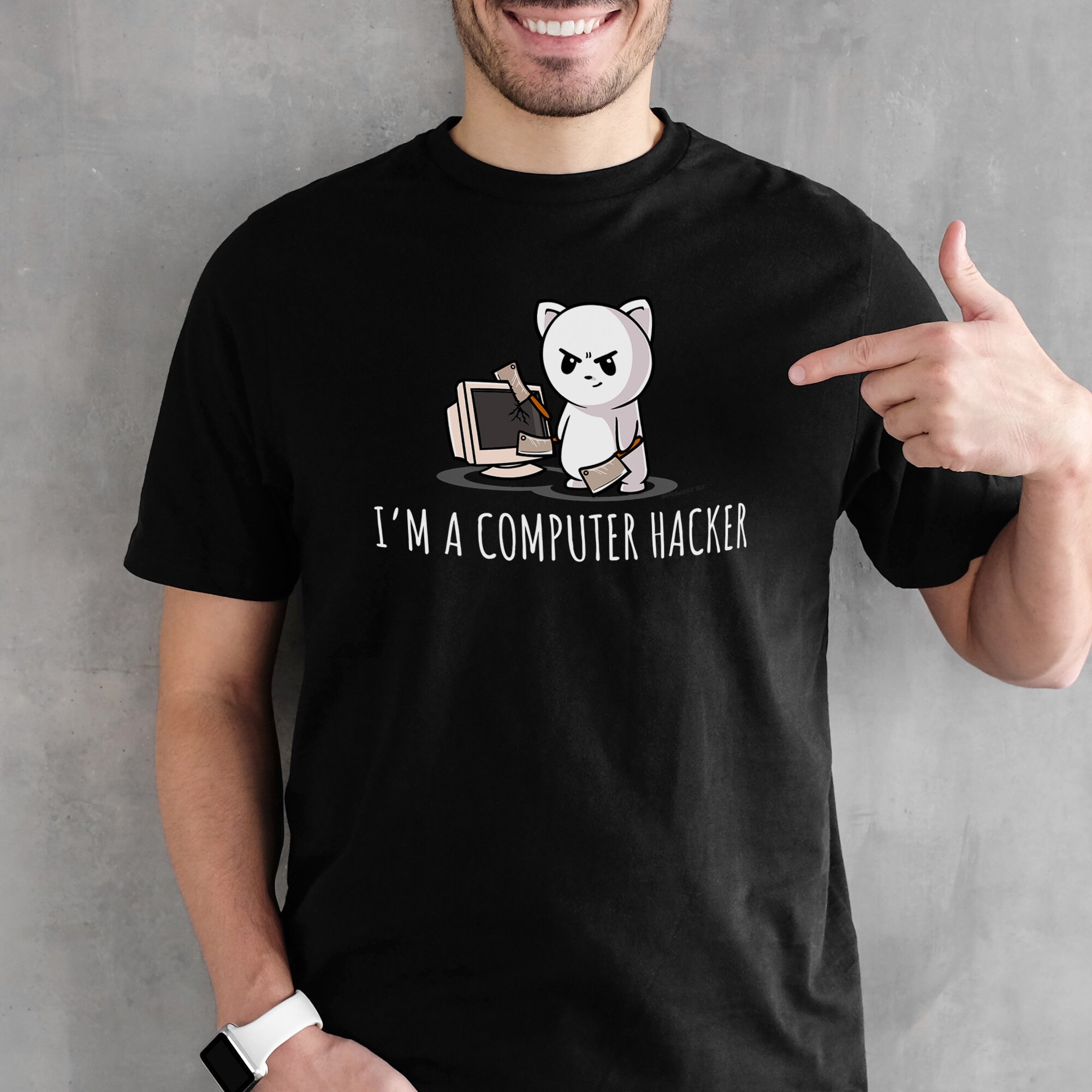 I'm A Computer Hacker Funny Cybersecurity T-shirt - Etsy UK