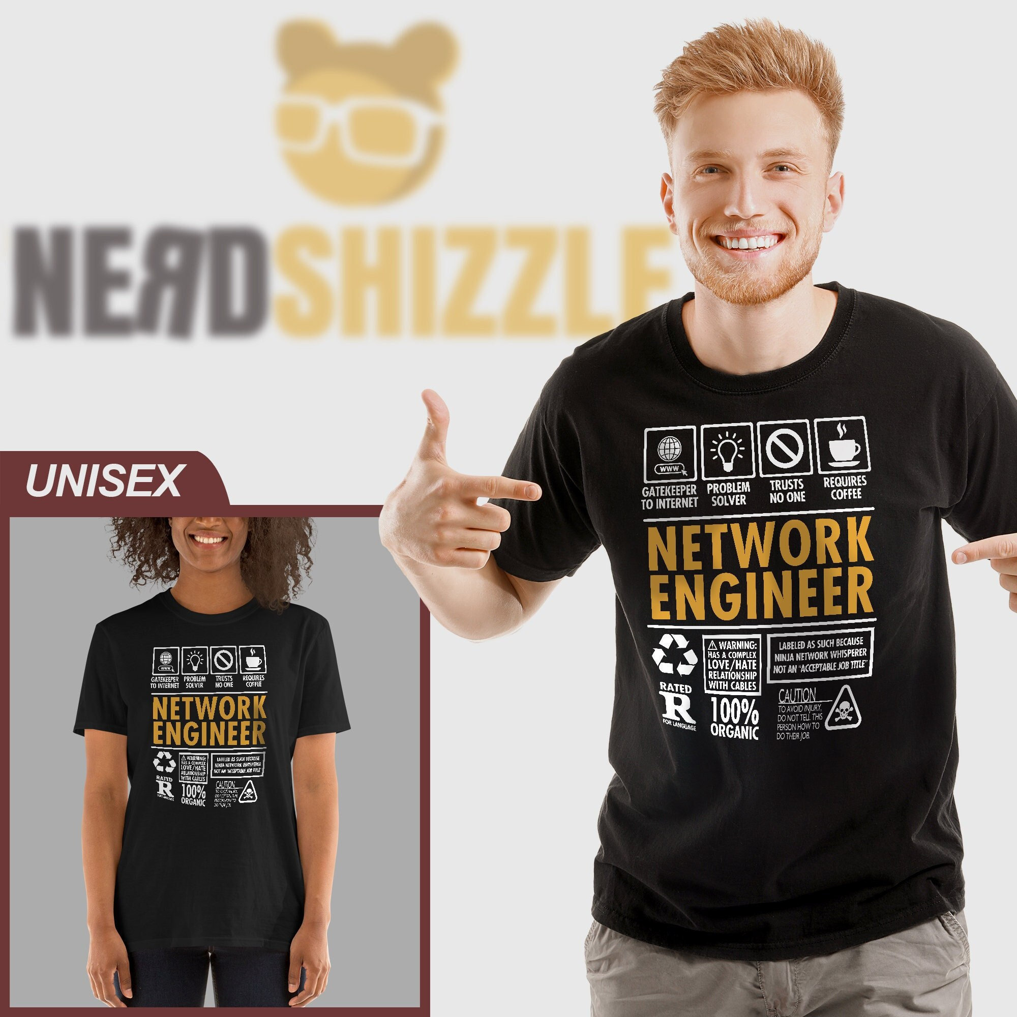 Network Engineer gatekeeper to Internet T-shirt - Etsy