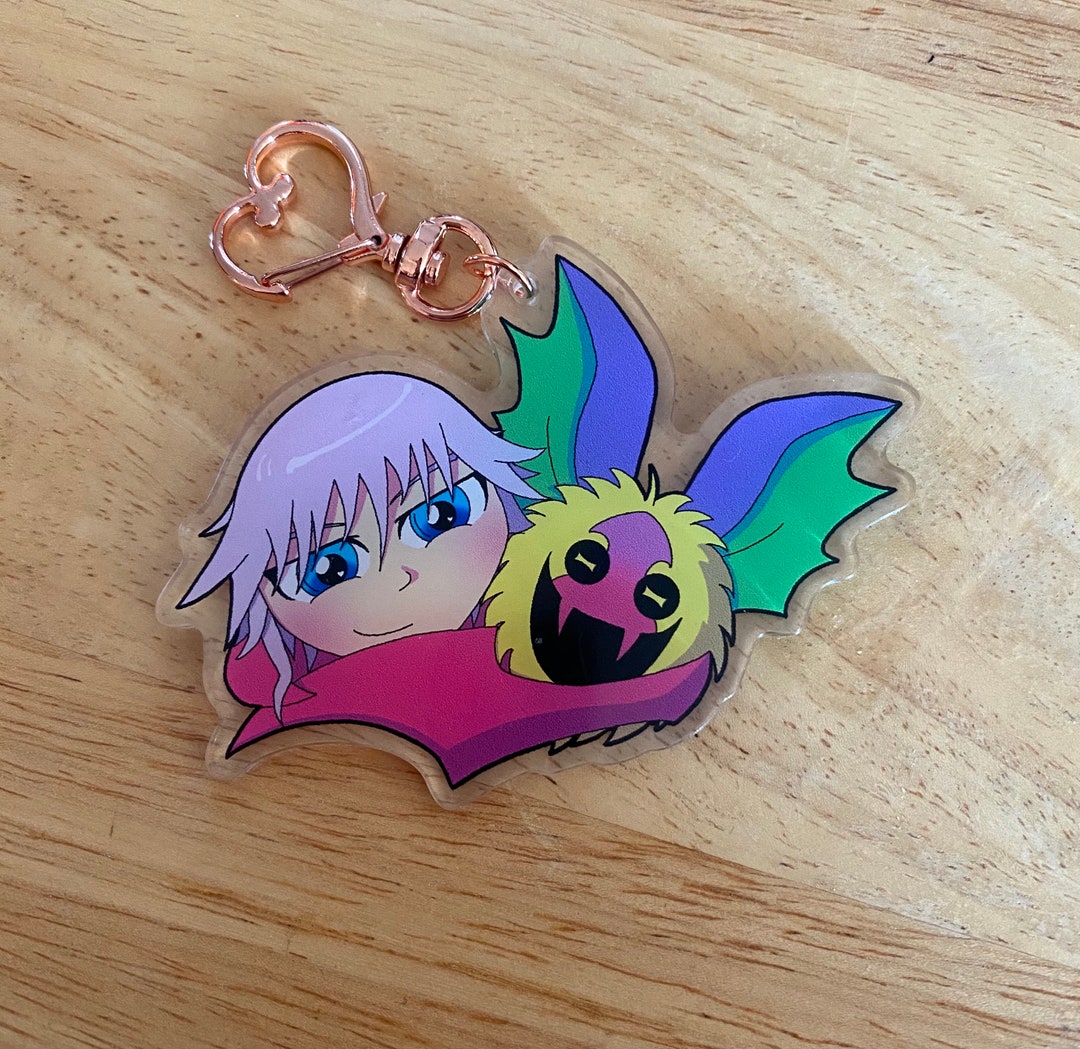 Riku et Komory Bat Acrylique Charme - Etsy France