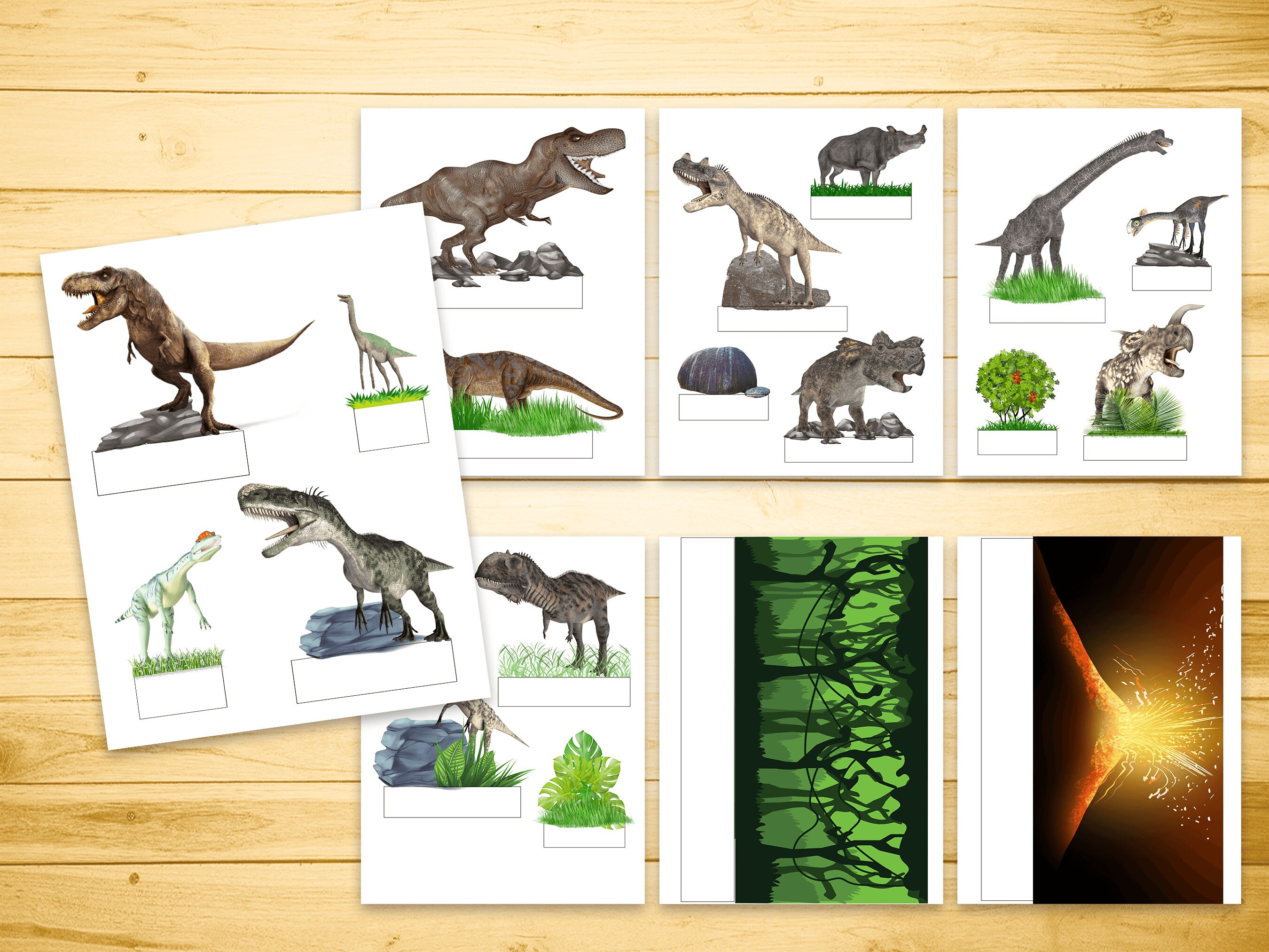 Dinosaur DIGITAL Free-standing Character Standee Stand-alone Cutouts ...