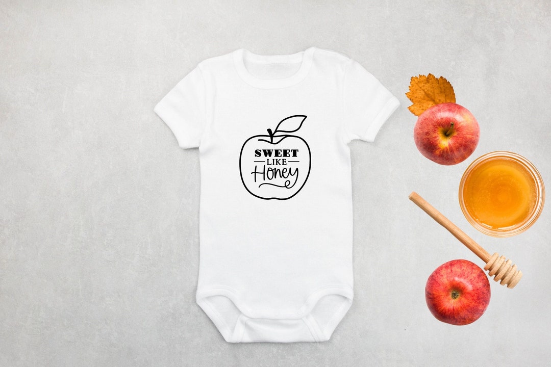 Rosh Hashanah Onesie Sweet Like Honey Onesie First Rosh Hashanah Baby ...
