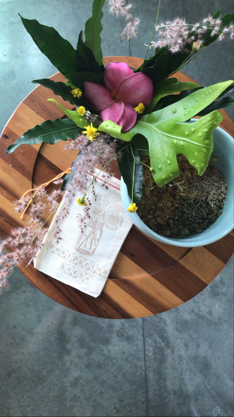 Postpartum Herbal Blend - Etsy