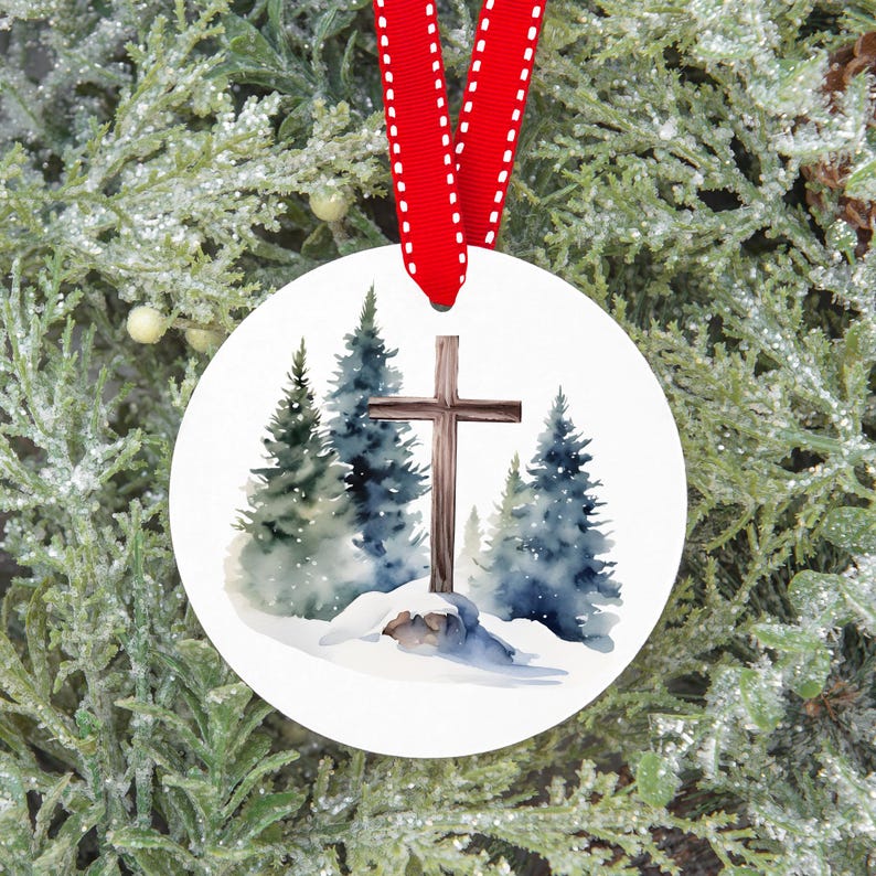 Winter Cross PNG Christian Christ God Spiritual Religious Design ...