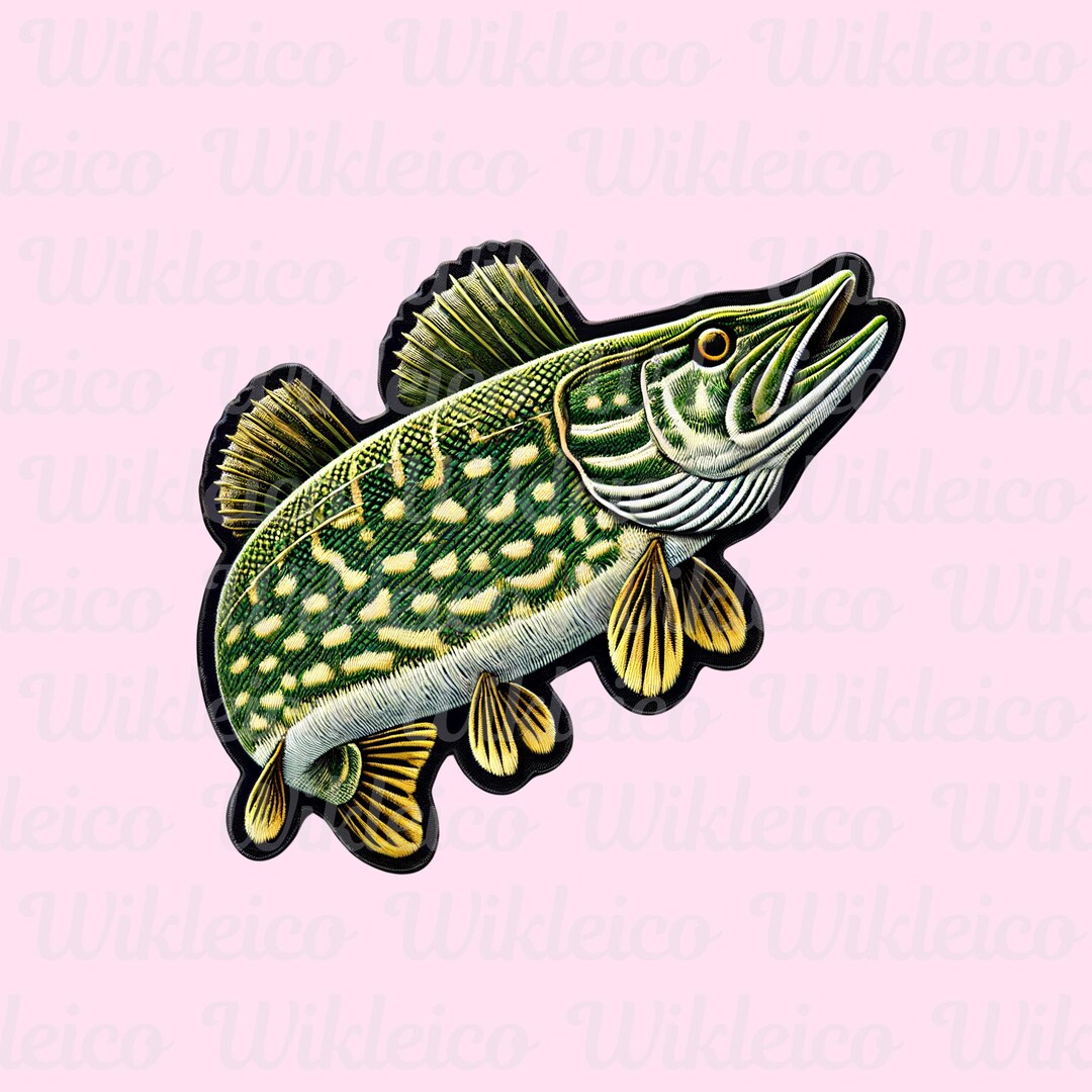 Faux Embroidery PNG Fisherman Trawlercore Bait Shop Cabincore Fishing ...