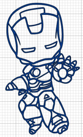 Iron Man Chibi Vinyl Decal | Etsy