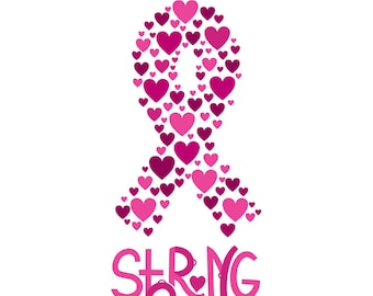 Butterfly Breast Cancer Awareness Ribbon Png, Jpg, Svg - Etsy