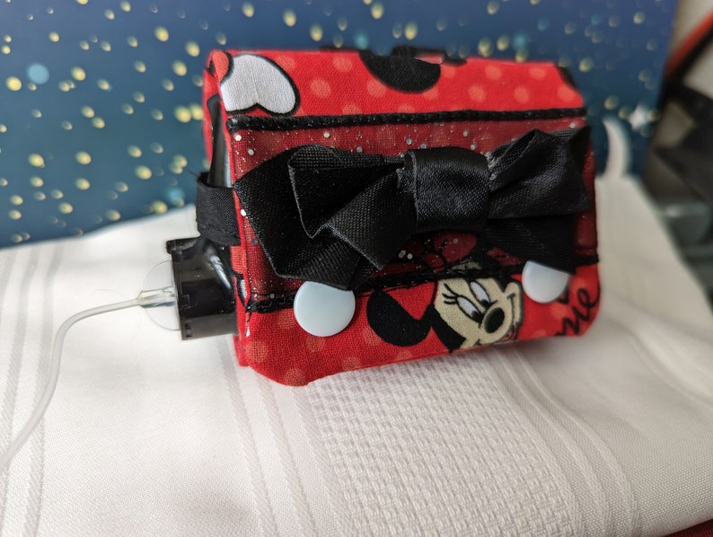 Handmade Minnie Mouse Insulin Pump Case With Snaps - Etsy