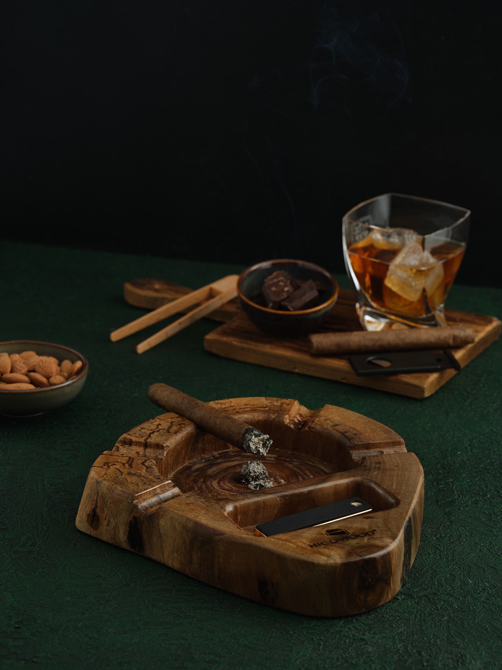 LIVE EDGE ASHTRAY, Cigaret Ashtray, Big Size Ashtray, High Quality ...