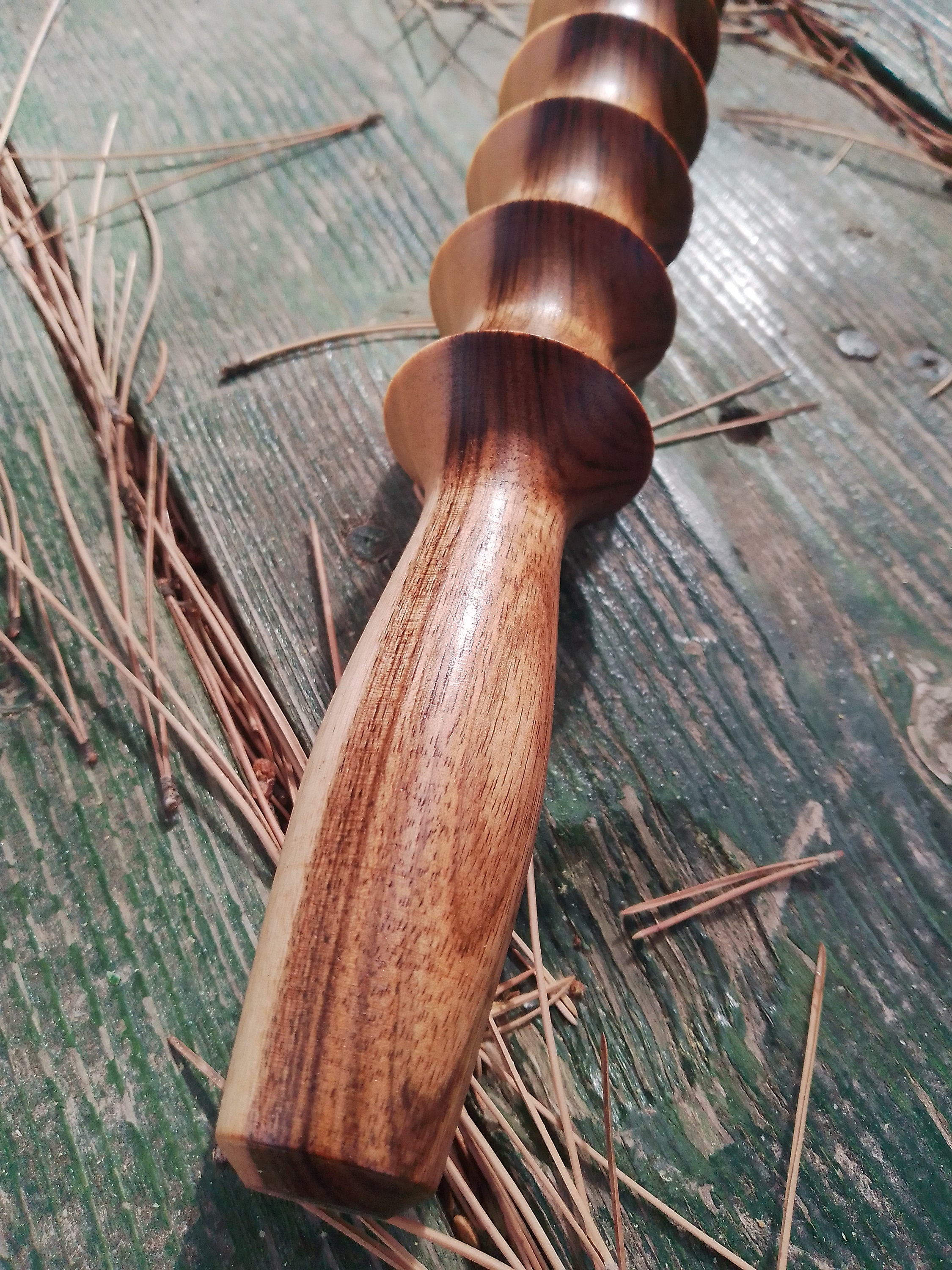 WOOD ROLLING PIN, Handmade Rolling Pin, Special Rolling Pin, Walnut ...