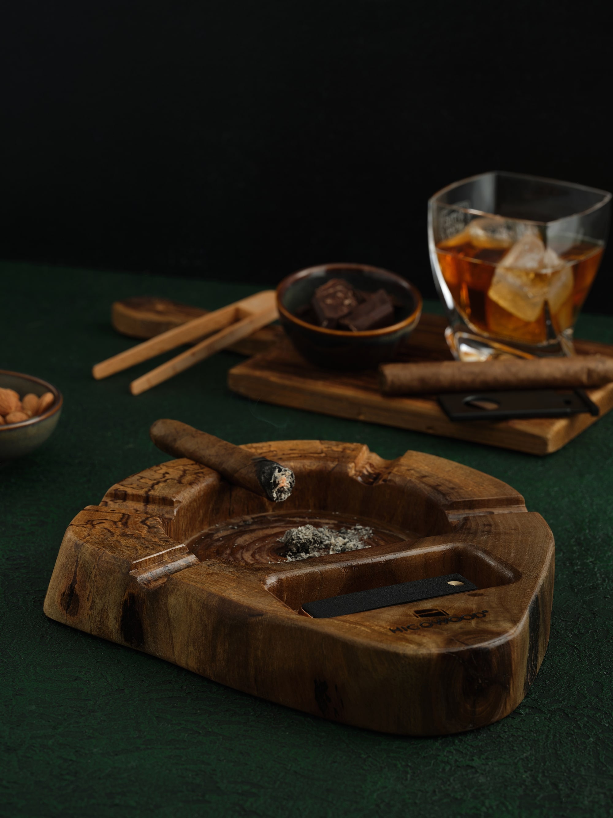 LIVE EDGE ASHTRAY, Cigaret Ashtray, Big Size Ashtray, High Quality ...