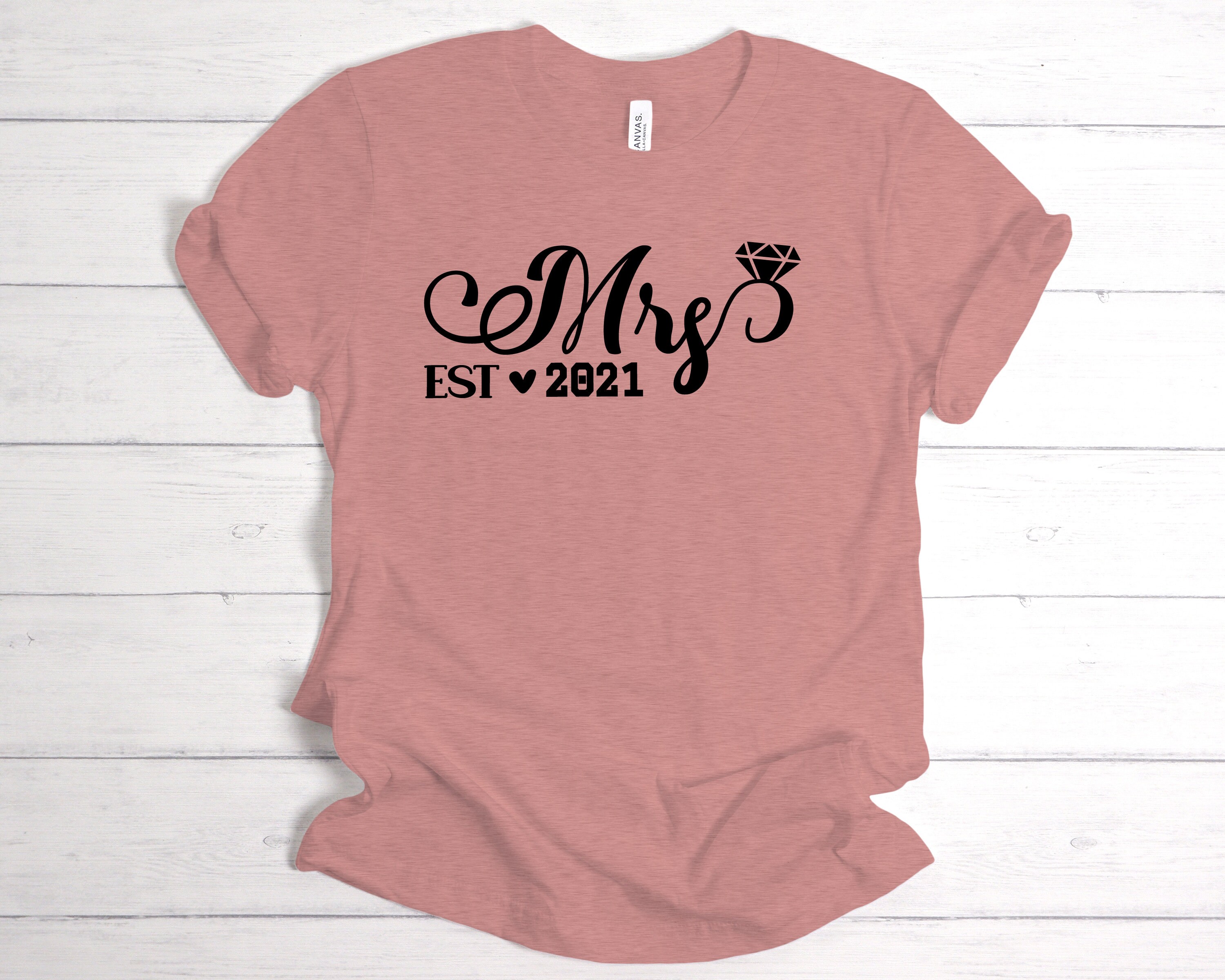 Mr And Mrs Shirts Honeymoon Shirts Newlywed Shirts Wedding Etsy
