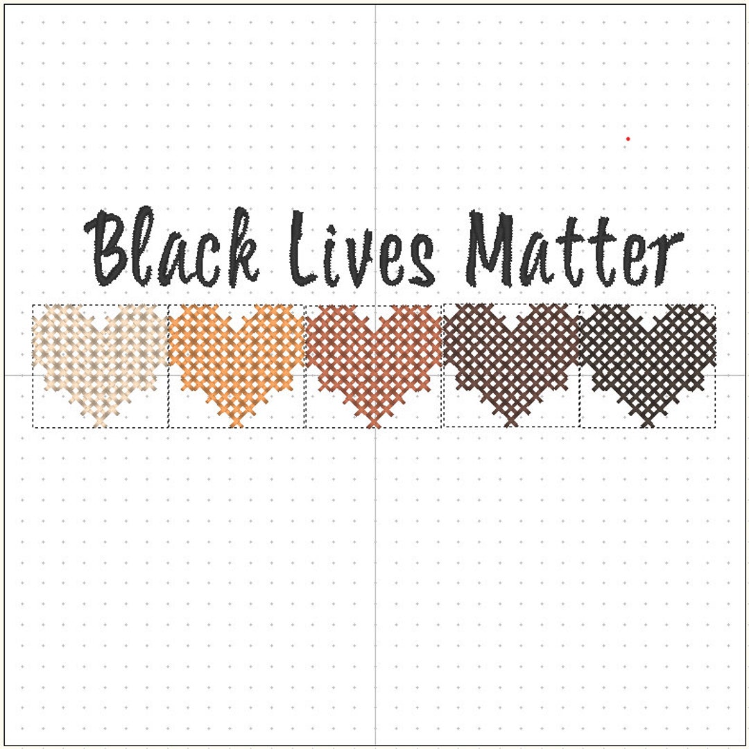 BLM Embroidery Design, Black Lives Matter, Embroidery Designs, Instant ...