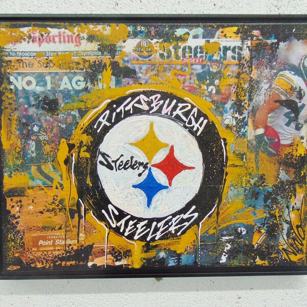 Steelers Art - Etsy