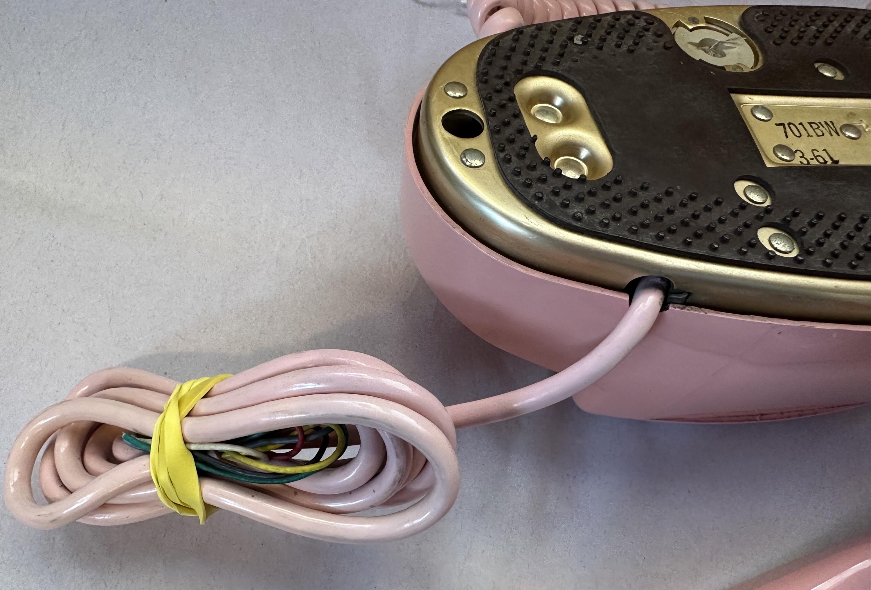 1960's Pink Princess Phone Rotary Model 701BW 3-61 Western Electric - Etsy