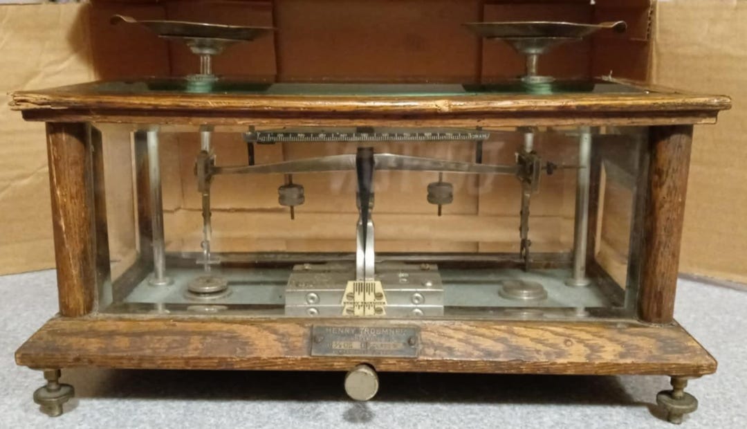 Henry Troemner Balance Apothecary Pharmacy Scale With Weights - Etsy