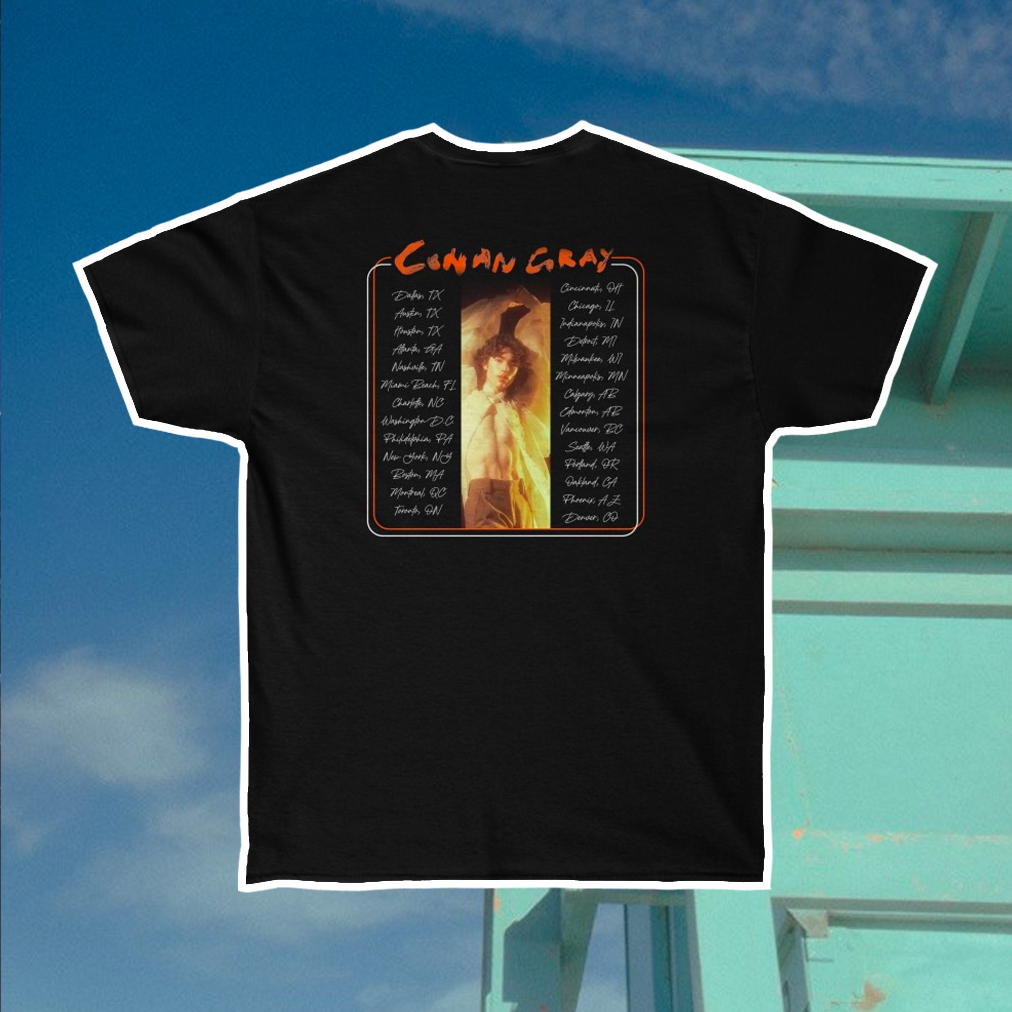 Conan Gray World Tour Concert Shirt - Conan Gray, Conan Gray Shirt ...