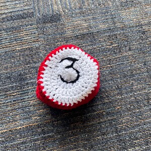 FREE CUSTOMIZATION Pool Ball Crochet Unisex Beanies - Etsy