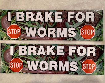 I Brake for Bumper Sticker - Etsy