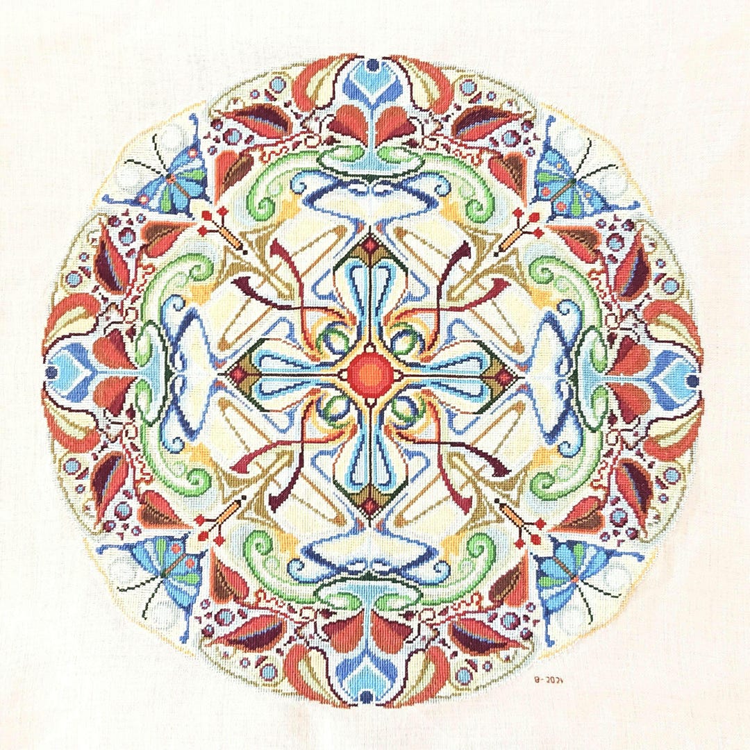 Mandala “destiny”| Embroidery | Cross Stitch Pattern | Instant Download ...