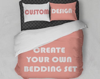 Custom Bedding Set - Etsy