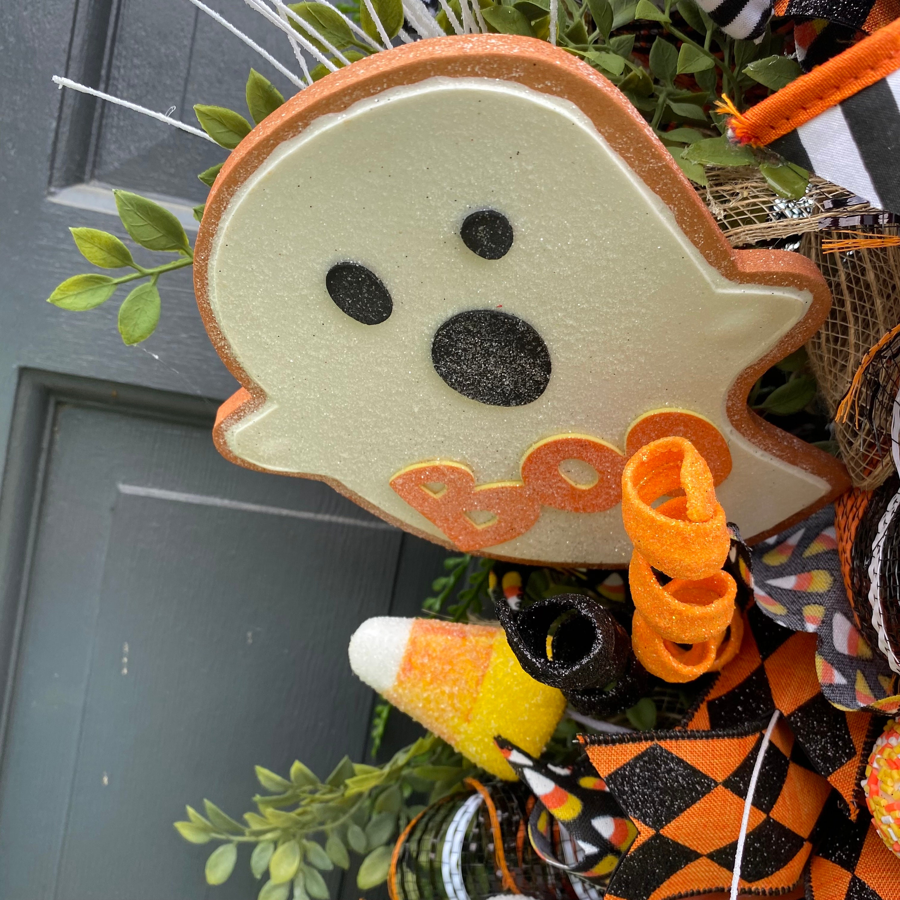 Whimsical, Ghost, Swag, Candy Corn, Spider, the Boo Crew, Black, Orange ...