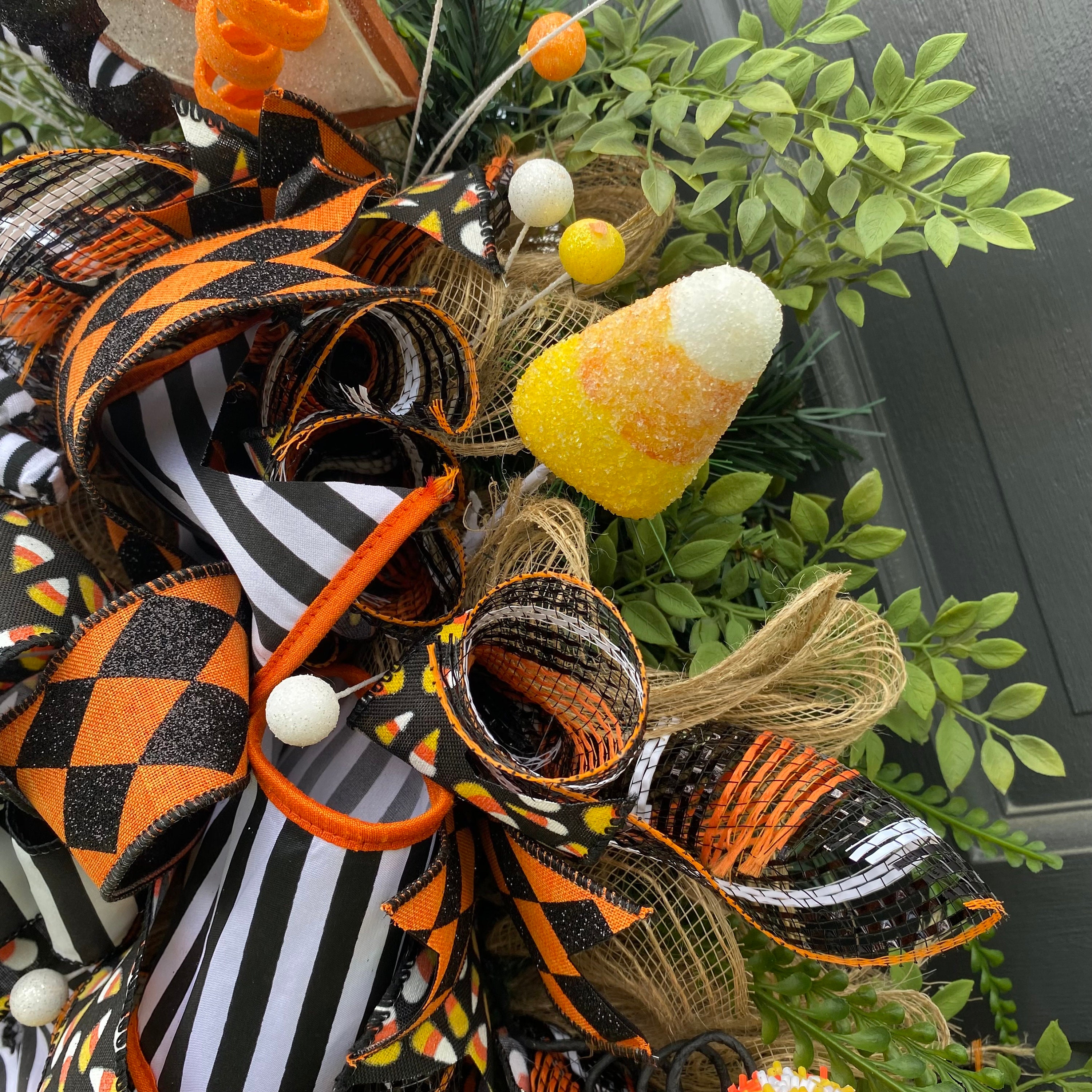 Whimsical, Ghost, Swag, Candy Corn, Spider, the Boo Crew, Black, Orange ...