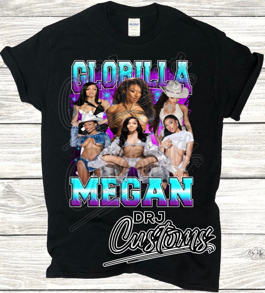 Megan Thee Stallion Tour Shirt Png, Glorilla Tshirt Design, Ready to ...