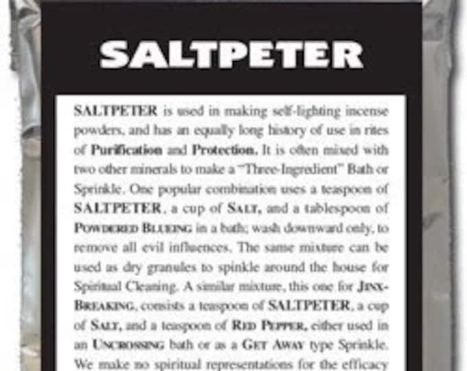 Saltpeter 1 Oz. - Etsy