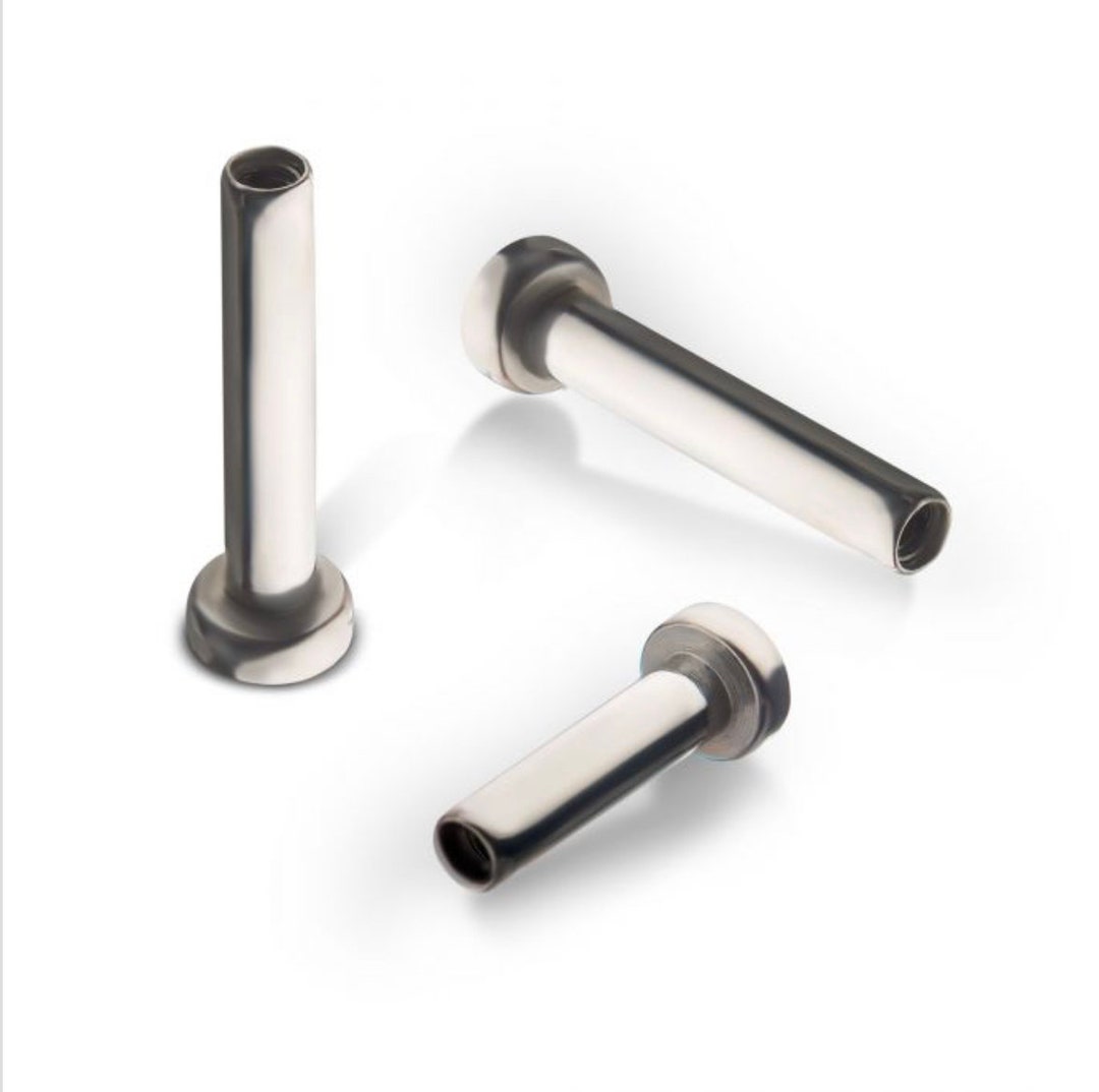 Titanium Internally Threaded Lebret | 16 Gauge Post | 18 Gauge Post ...