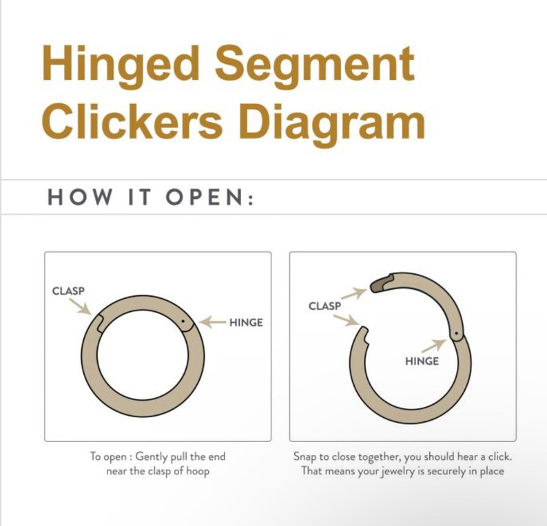 Titanium Eye Front Facing Clicker Blingy Clicker Septum - Etsy