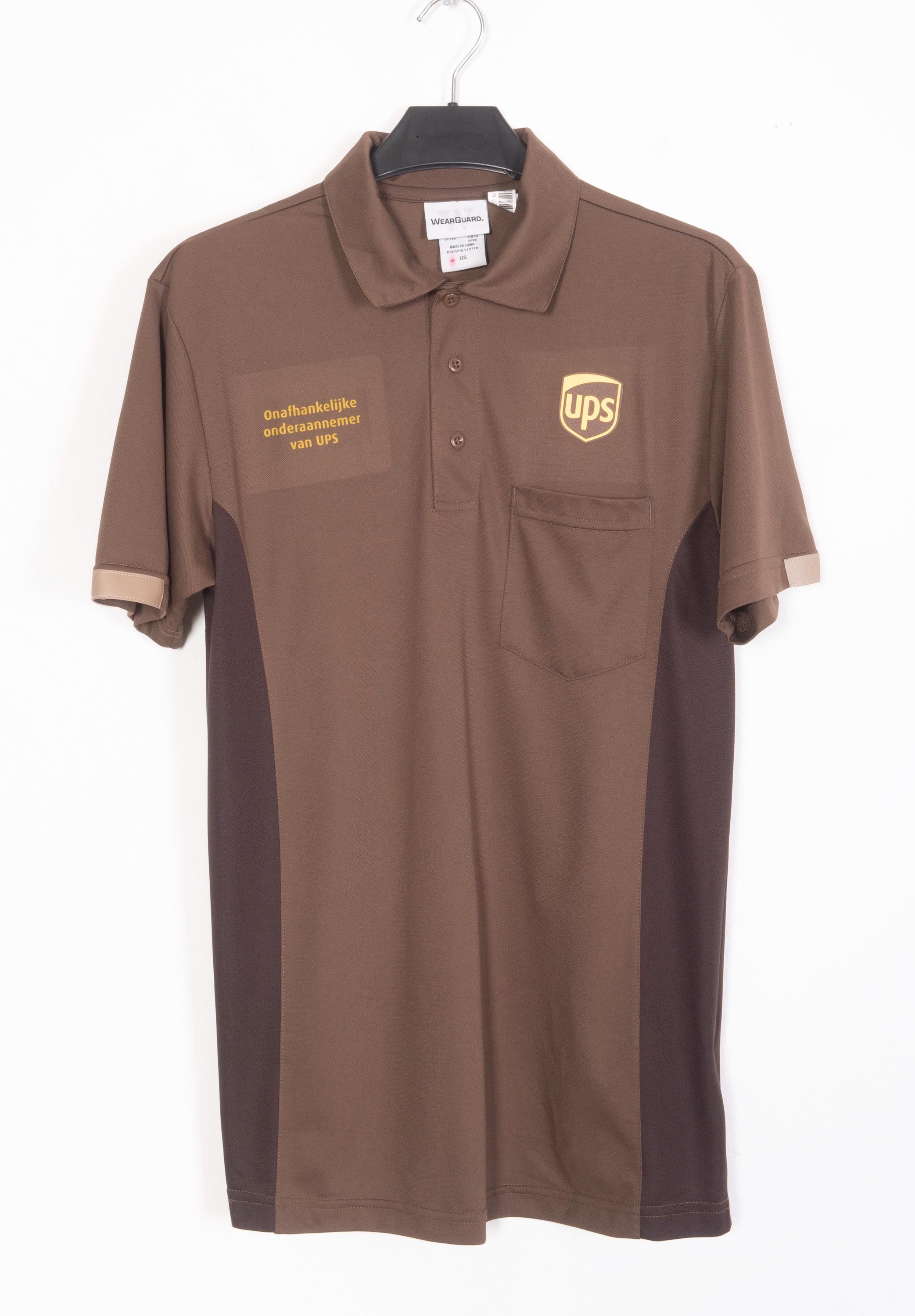 UPS Uniform Polo Shirt XS Wear Guard United Parcel Service - Etsy