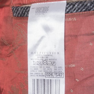 Harris Tweed Jacket Barutti Men's EU 52 Lining - Etsy