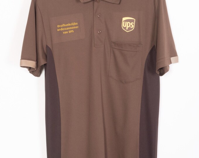 UPS Uniform Polo Shirt XS Wear Guard United Parcel Service - Etsy
