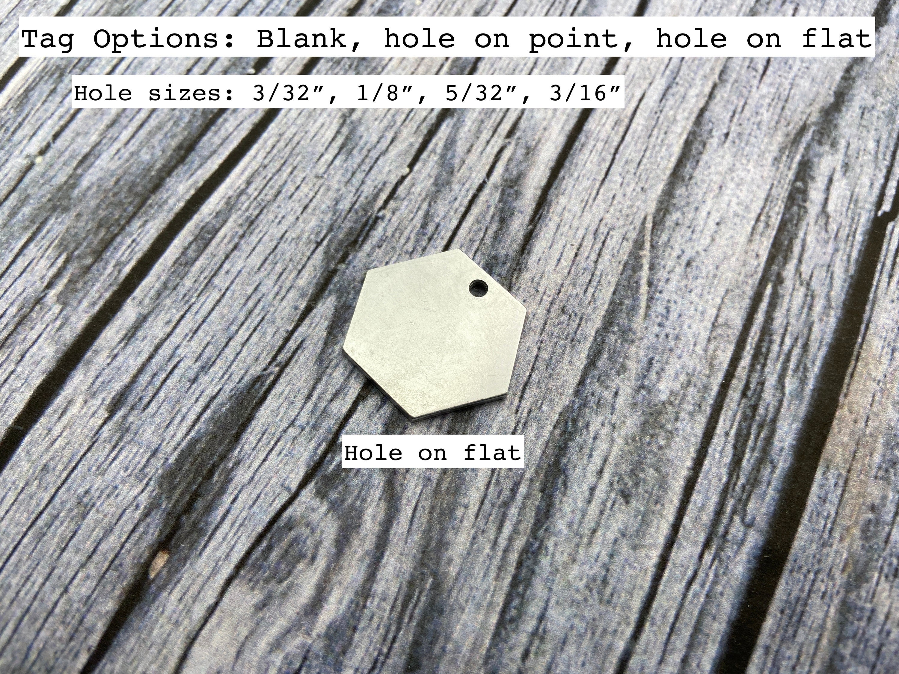 25 Pack 1 Hexagon Blank 14GA Aluminum Stamping Blanks - Etsy