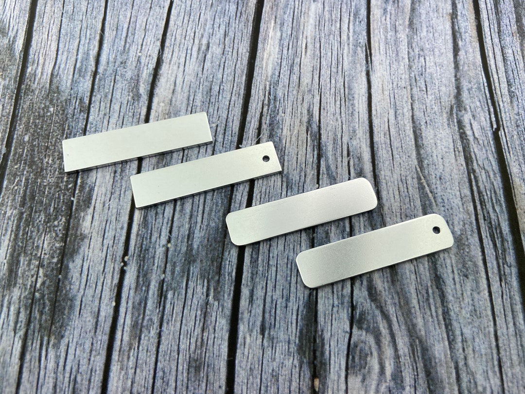 0.50" X 2" Rectangle Blank – 14ga Aluminum - 10 Pack - Metal Stamping ...